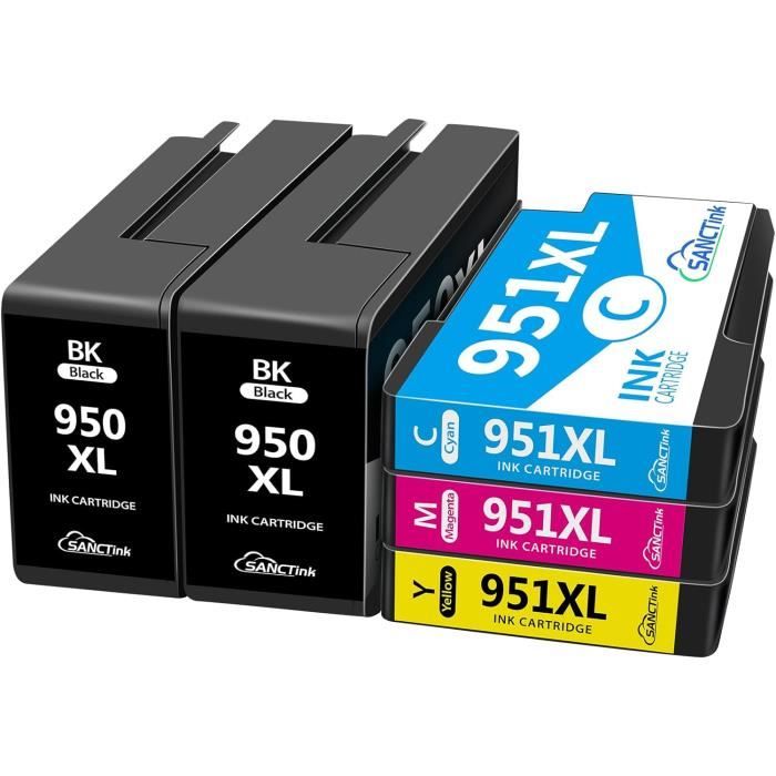 951Xl 950Xl Cartouches D'Imprimante Multipack Compatibles Avec Les ...