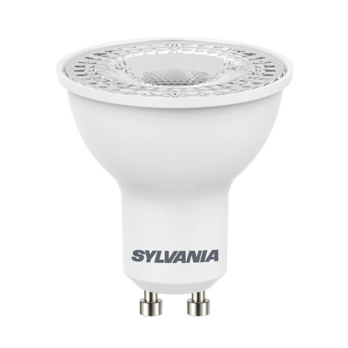 SYLVANIA Ampoule LED spot GU10 réflecteur 6,5W équivalence 65W Refled ES50 V3 - Cdiscount Maison
