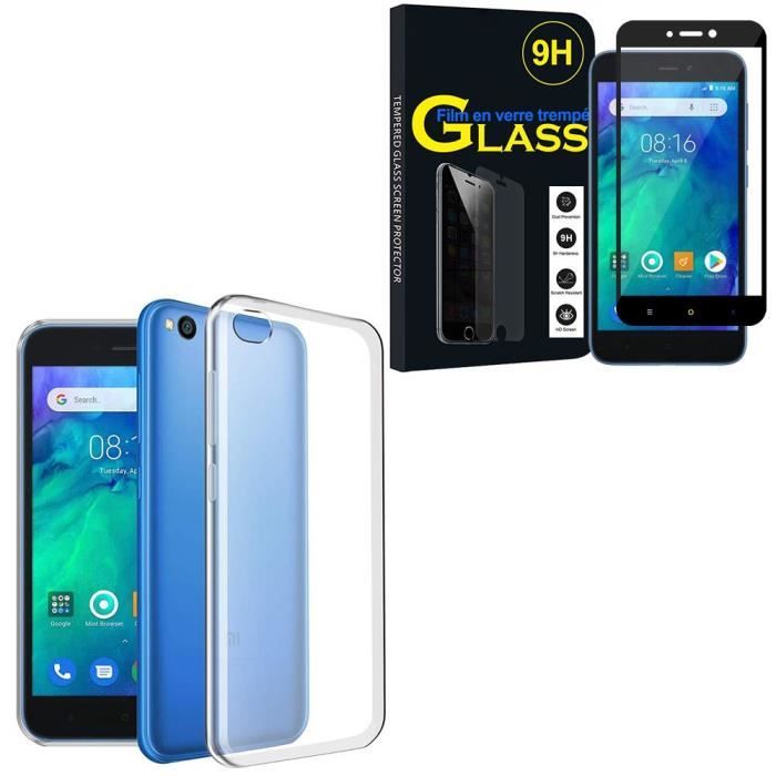 Pour Xiaomi Redmi Go 5.0": Coque silicone gel UltraSlim - TRANSPARENT ...
