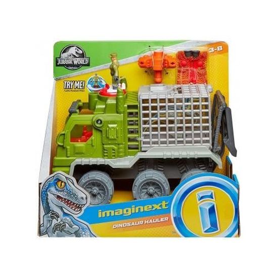 Imaginext jurassic world dinosaur hauler store