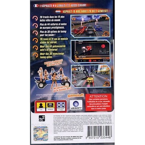 ASPHALT 2 Urban GT2 / PSP - Cdiscount Jeux vidéo