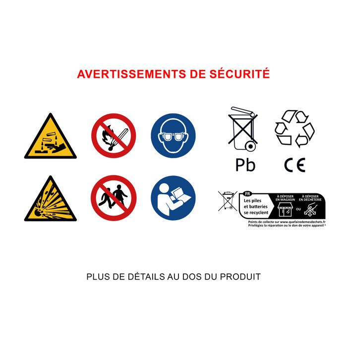 Batterie de démarrage Numax Premium L3 096UR 12V 80Ah / 680A ...