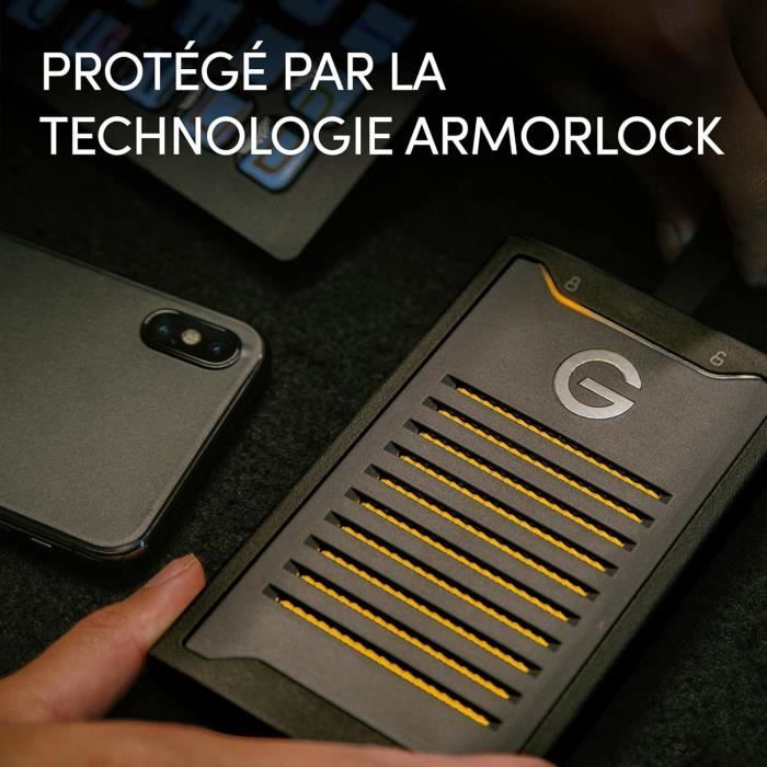 Sandisk Professional G-Drive 1 To Armorlock Ssd, Disque Ssd Crypté Nvme ...