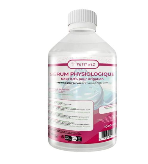 Sérum physiologique bouteille de 1L - Cdiscount Santé - Mieux vivre