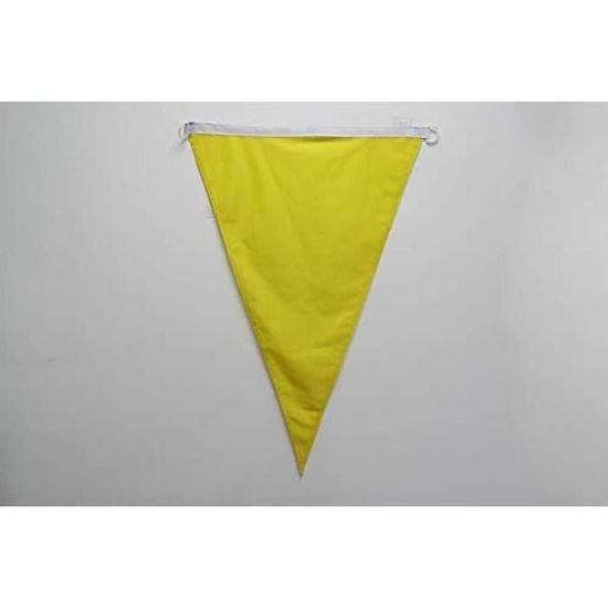 Drapeau Plage Orange Triangle 150X90Cm - Drapeau Flamme De Baignade ...