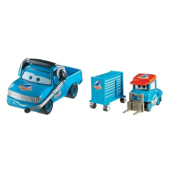 CARS - Pack 2 Véhicules - Dinoco Pitty & Roger Wheeler - Cdiscount Jeux ...