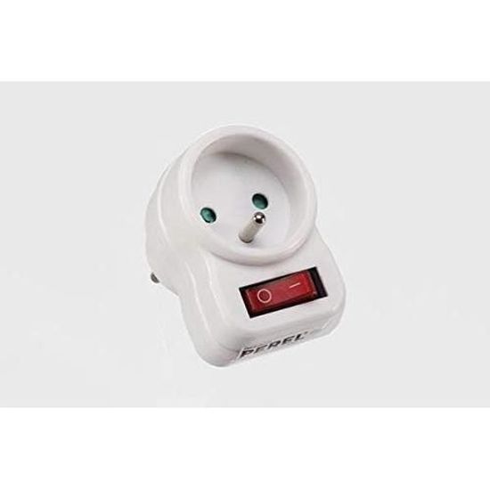 Prise 220V Avec Interrupteur + Terre - Lot De 4 -[H2437] - Cdiscount ...