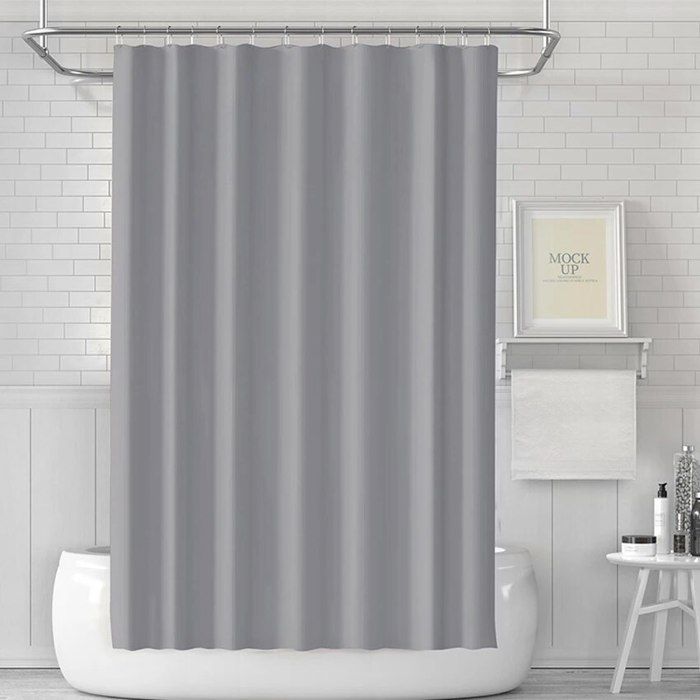 Rideau de douche,PEVA-Rideau de douche pour documents solides,housse de ...