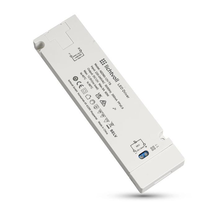 Transformateur 220v 12v, Led Transfo 12V 60W Transfo 230v sur 12v Led ...