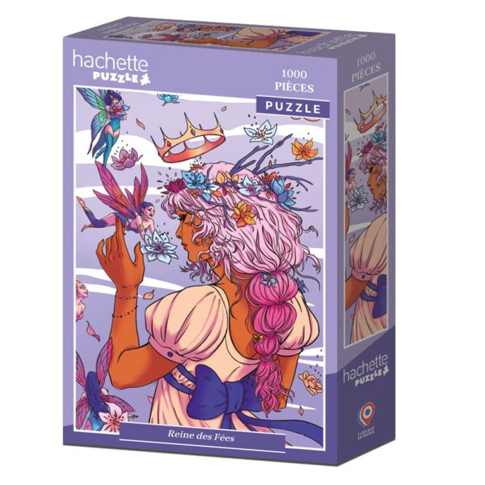 Puzzle 1000 pièces ALIZE Hachette Reine des Fées portrait - Cdiscount ...