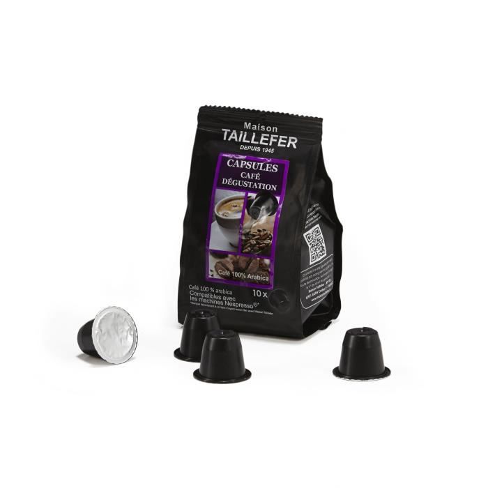Café capsules Sachet de 10 capsules de café dégustaion 100% arabica ...