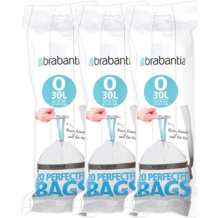 Sac Poubelle 23-30 Litres (G) (80 Coincé)[H192] - Cdiscount Au quotidien