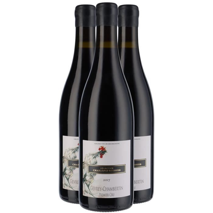 Gevrey-Chambertin 1er Cru Rouge 2017 - Lot de 3x75cl - Domaine ...