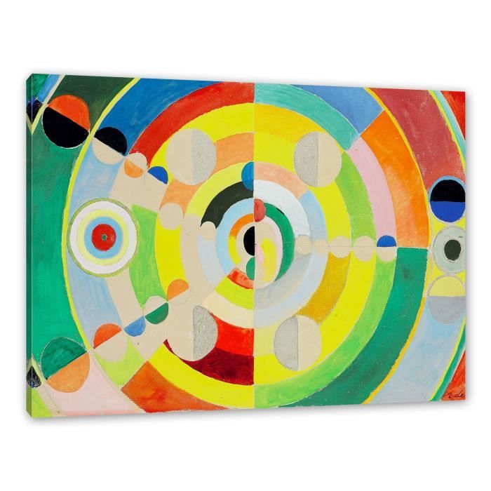 Robert Delaunay - Relief Disques - tableau sur toile - 60x40 cm ...