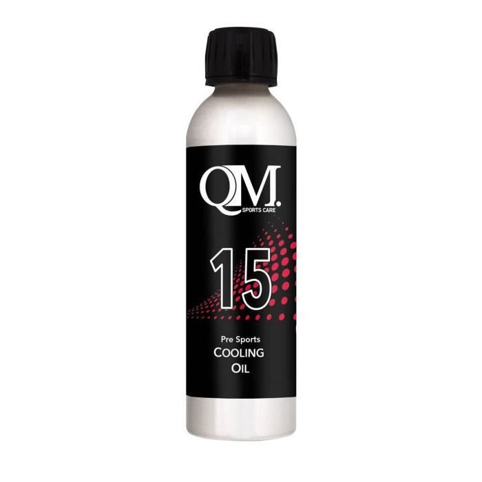 Huile de soin froide QM Sports QM15 - blanc/noir/rouge - 200 ml - Cdiscount