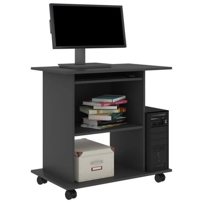 |66858 Bureau d'ordinateur Bureau informatique - Table d'ordinateur ...