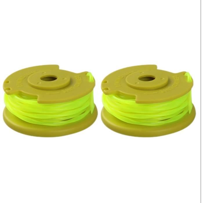 ND - Pièces de rechange pour tondeuse à gazon Ryobi RAC142 - Bobine torsadée de 2 mm d'épaisseur ...