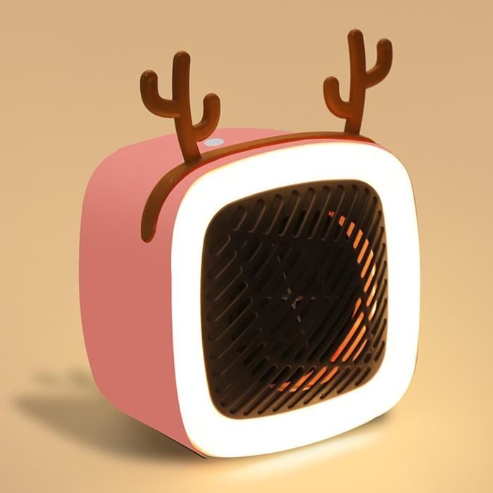 Radiateur d'appoint,Mini radiateur électrique Portable avec prise ...