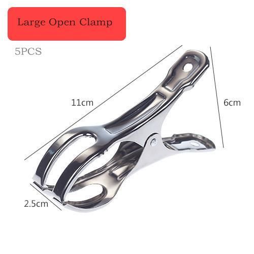 Pince à linge,pinces à vêtements en métal, en acier inoxydable, pour ...