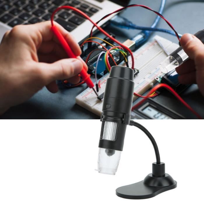 HURRISE Microscope numérique USB WiFi digital microscope, W03 1000X ...