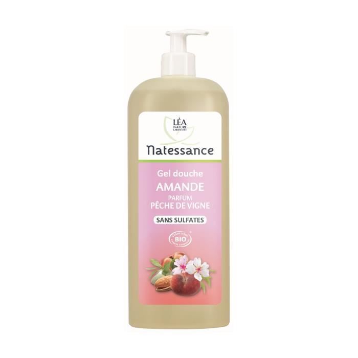 Natessance Gel Douche Amande Parfum Pêche de Vigne 1L - Cdiscount Au ... Natessance Gel Douche Amande Parfum Pêche de Vigne 1L - Cdiscount Au ...