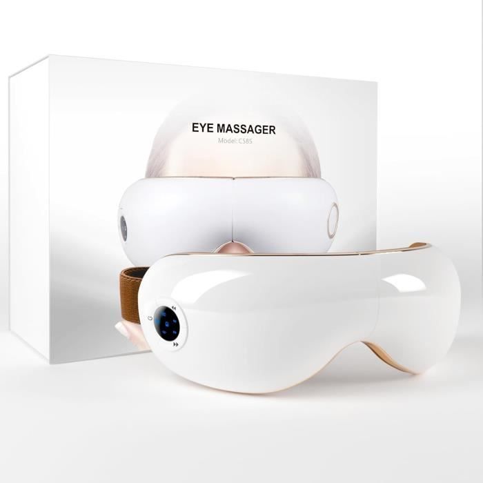 Masseur Oculaire Avec Chaleur Et Vibration, Rechargeable, Appareil De ...