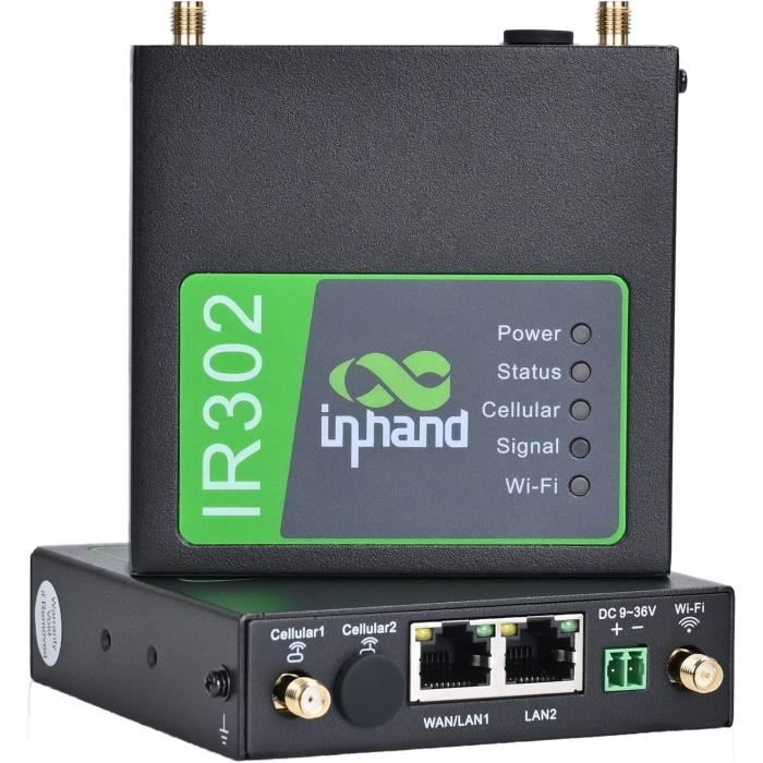 Networks Ir302 Routeur Vpn Industriel Iot Double Carte Sim, Format ...