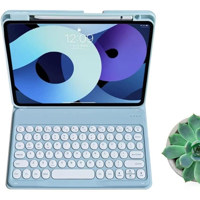 Étui Pour Ipad Avec Clavier Pour Air 5E 4E Génération, Étui Clavier Pour Ipad Pro 11 2022 4E 3E ...