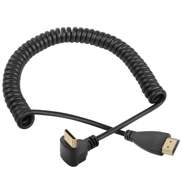 Câble Mini Hdmi Vers Hdmi Spira, Angle De 90 Degrés, Mini Hdmi Mâle ...