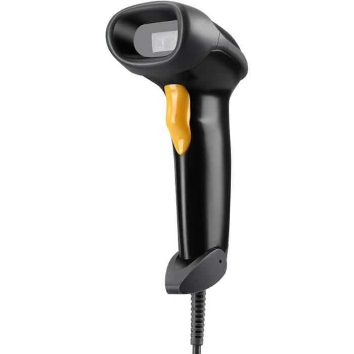 2D Scanner de Codes à Barres avec Câble, 1D QR Lecteur de Code à Barres ...