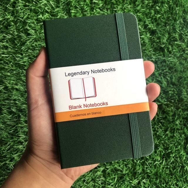 CAHIER,Green-A6 BLANK--Carnet De Croquis A6 3.5 "x 5.5", Carnet De ...