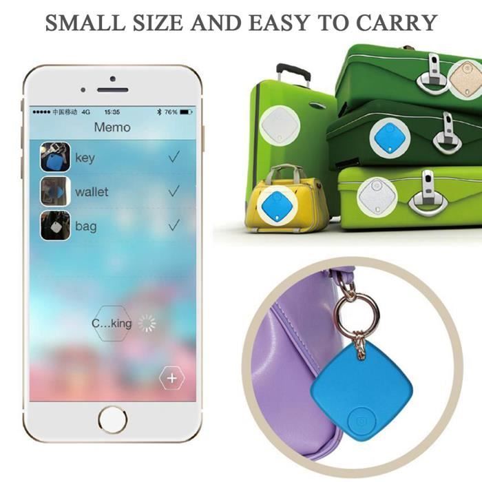 ESTINK traceur anti-perte étanche ESTINK Mini GPS intelligent Bluetooth ...