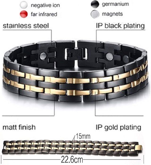Bracelet Magnetique Femme Bracelet Femme Bracelet Homme Aimant Fort ...