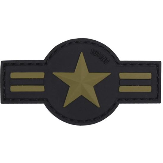 PATCH / ECUSSON 3D PVC SCRATCH COCARDE US AIR FORCE VERT SUR FOND NOIR - Cdiscount Beaux-Arts et ...