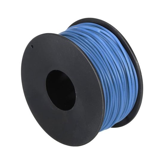 Fil électrique de calibre 26 en silicone - 26 AWG - Fil de cuivre étamé haute température - 30 m ...