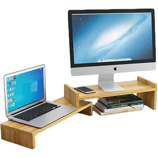 Support De Bureau Réglable Pour Ordinateur, Pc, Imac, Imprimante ...