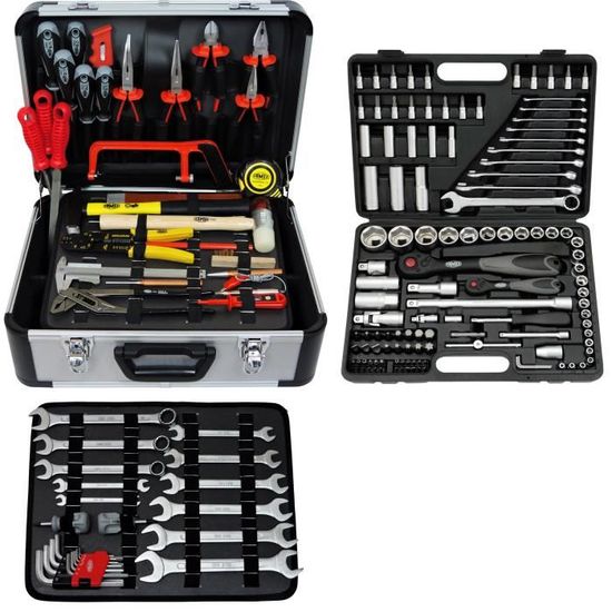 Boite à Outils complète en Aluminium - Malette à Outils pour les ...
