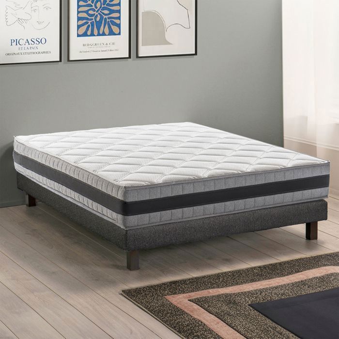 Matelas 140x190 COZY RELAX - Confort universel pour tous - Double face ...