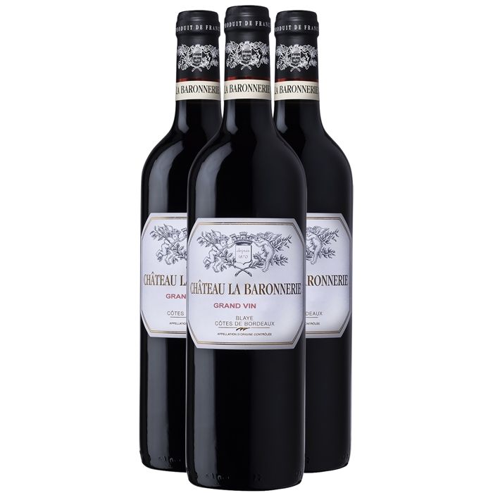 Château La Baronnerie Grand Vin 2018 - Côtes de Bordeaux Blaye - Vin ...