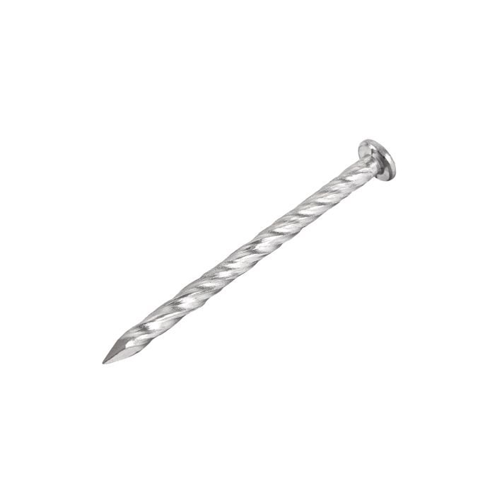 Clou Pointe SOURCING MAP Spirale Pont Clou Acier Inox Clou Spirale Tige ...