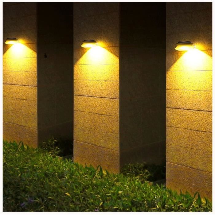 Applique Murale Led Extérieure,Lampe Solaire Exterieur Jardin,Ip65 ...