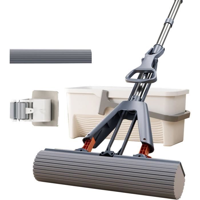 Balai Eponge,Serpillere Pour Nettoyage Sol, Balai Serpillère Avec ...