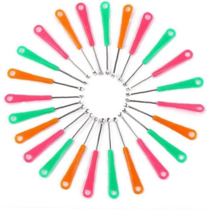 10Pcs Mini Cérumen Wax Cleaner Portable Ear Outils De Suppression De ...