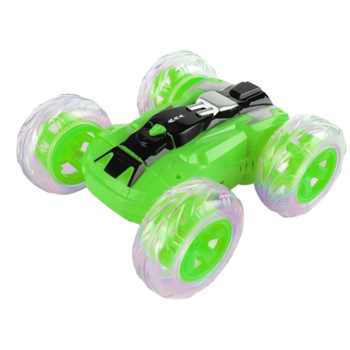 360 ° Rotation Stunt Car Model LED Light 4WD High Speed Remote Control ...