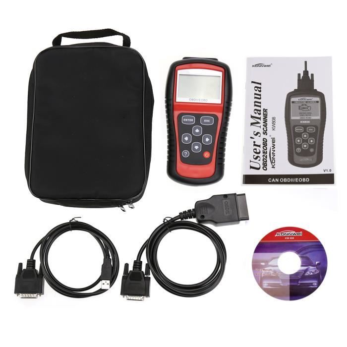 MS509 VALISE DIAGNOSTIQUE AUTEL MaxiScan MULTIMARQUES CODES DEFAUTS OBD2 EOBD - Cdiscount Auto