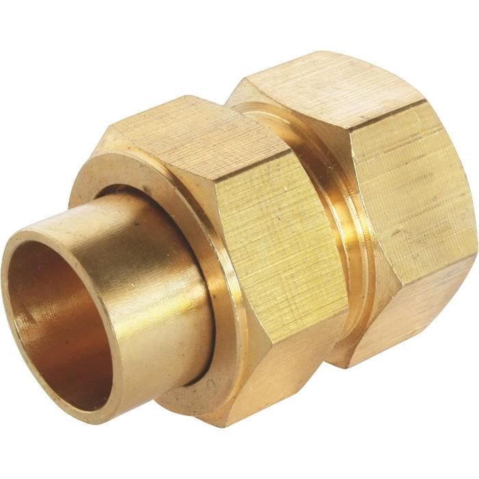 You Raccord Laiton À Souder Droit 3 Pièces Ø16 Femelle 15/21 - Cdiscount Bricolage