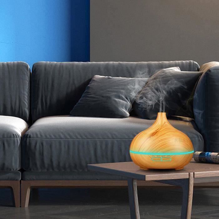 400ml Diffuseur dHuile Essentielle électrique LED Diffuseur Aromatique ...