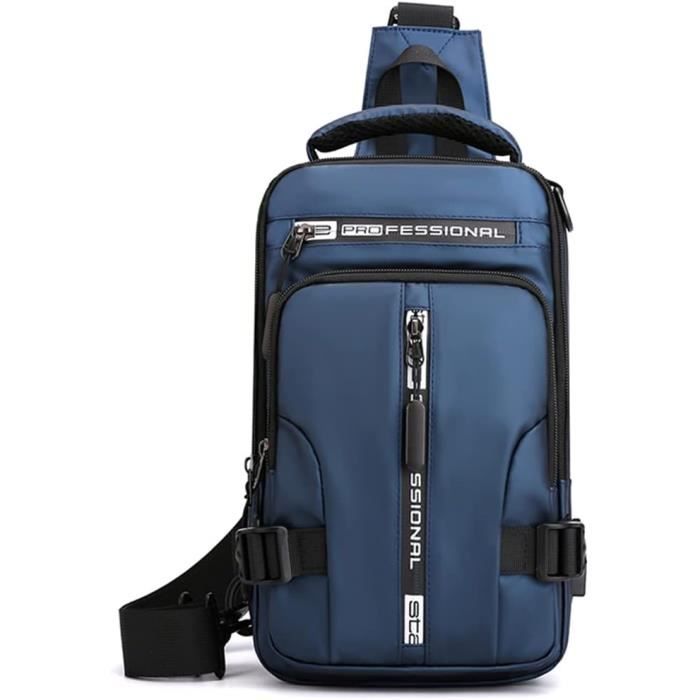 Sac De Poitrine Sacoche Homme Sac À Bandoulière Homme Bandouliere Sacs ...