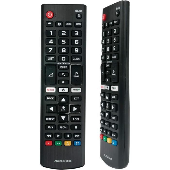AKB75375608 Télécommande remplacée pour LG LED 4K UHD TV 50UK6500 ...