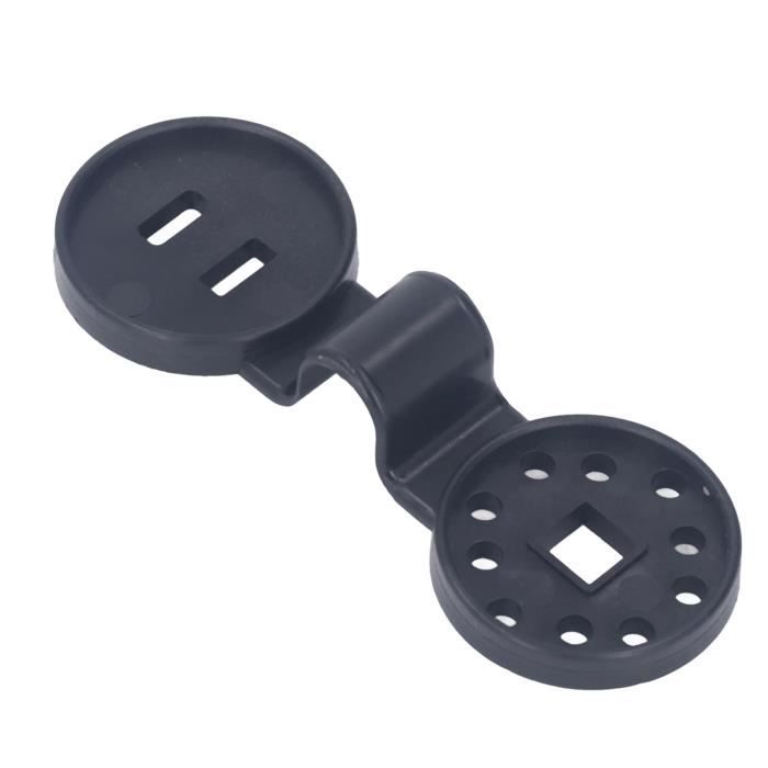 Clips en plastique - CIKONIELF - Lot de 100 - Noir - Résistants aux UV ...